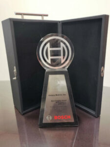 Best Supplier Award from Robert Bosch